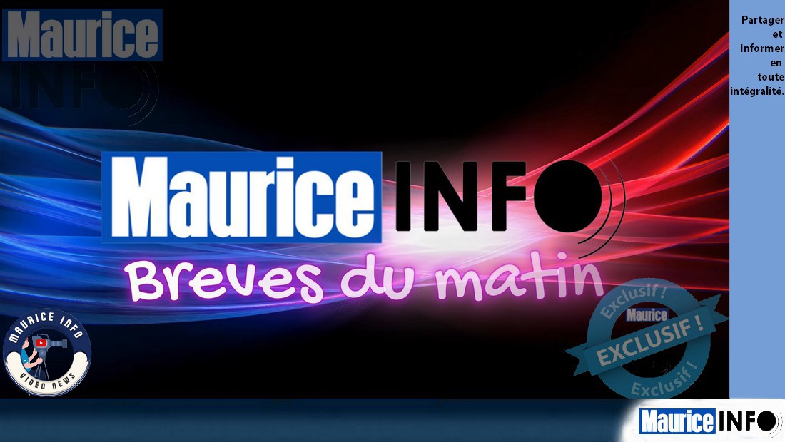 Brèves du matin du 2 janvier 2026 - Maurice Info - Partager et informer ...
